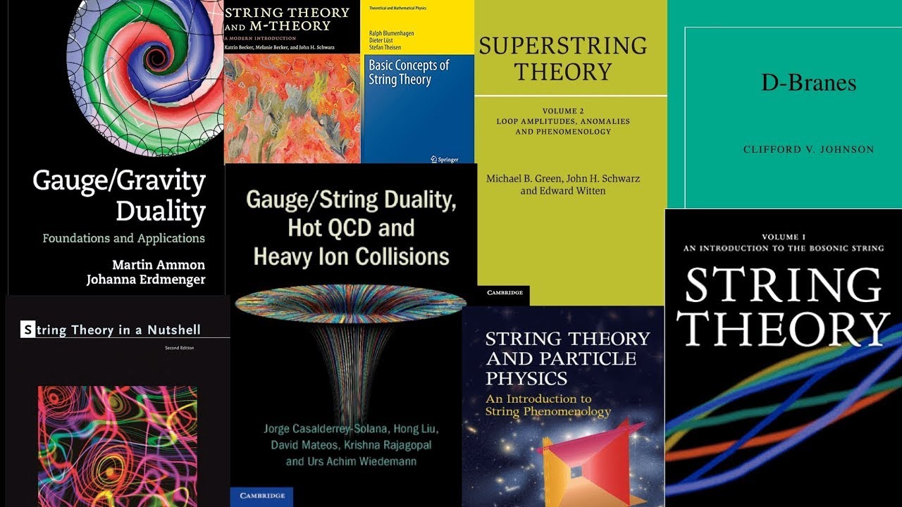 Which string theory books to read? - YouTube