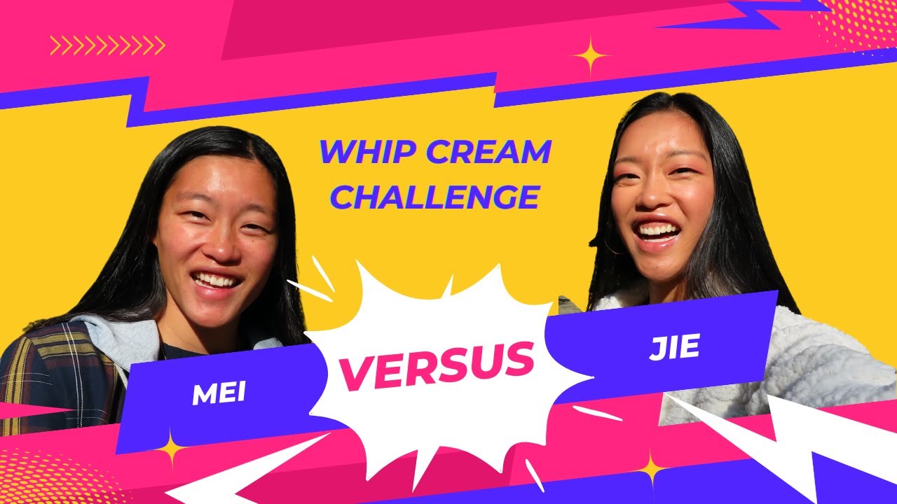 Vlogmas day 12 - Whip Cream Challenge - YouTube