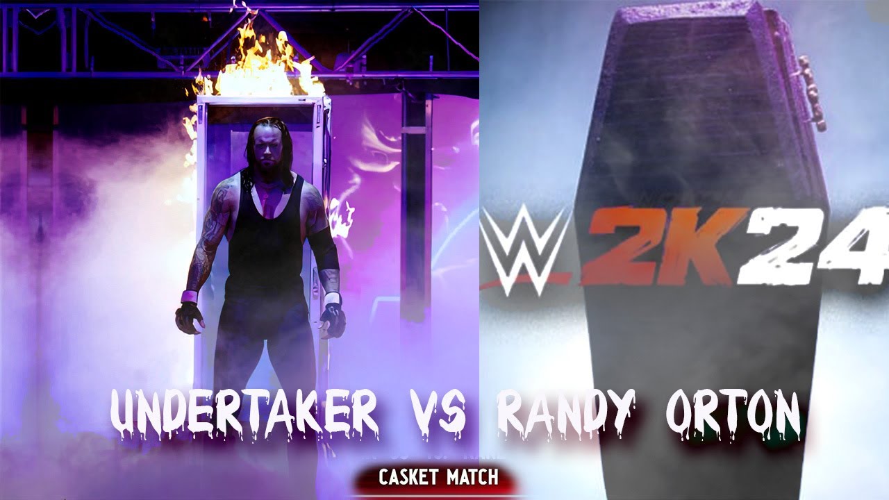 WWE 2K24 'Casket match' Full Gameplay (PC) | Undertaker vs Randy Orton ...