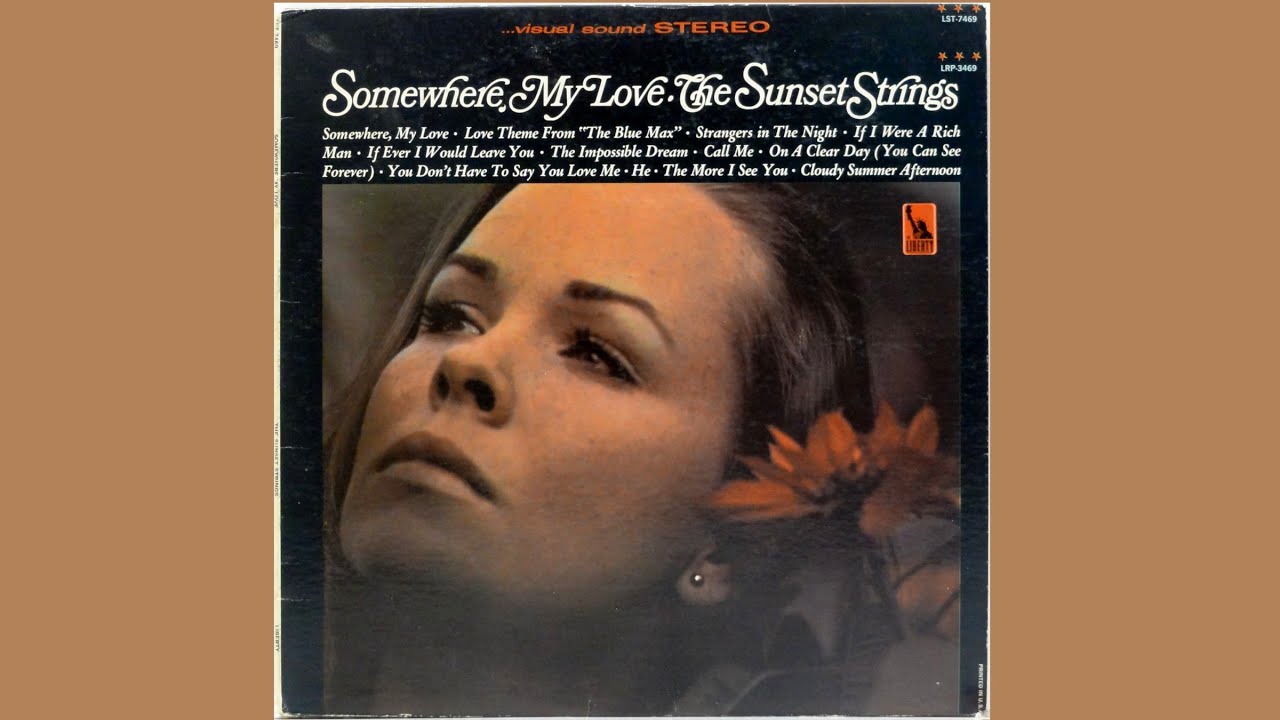 SOMEWHERE MY LOVE - The Sunset Strings (Instrumental) - YouTube