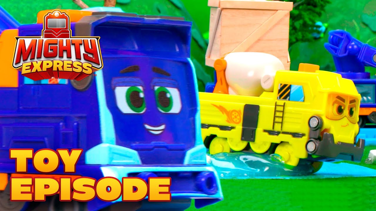 Milo & Nico Clean Up the Tracks! | Mighty Express Toy Play Episodes ...