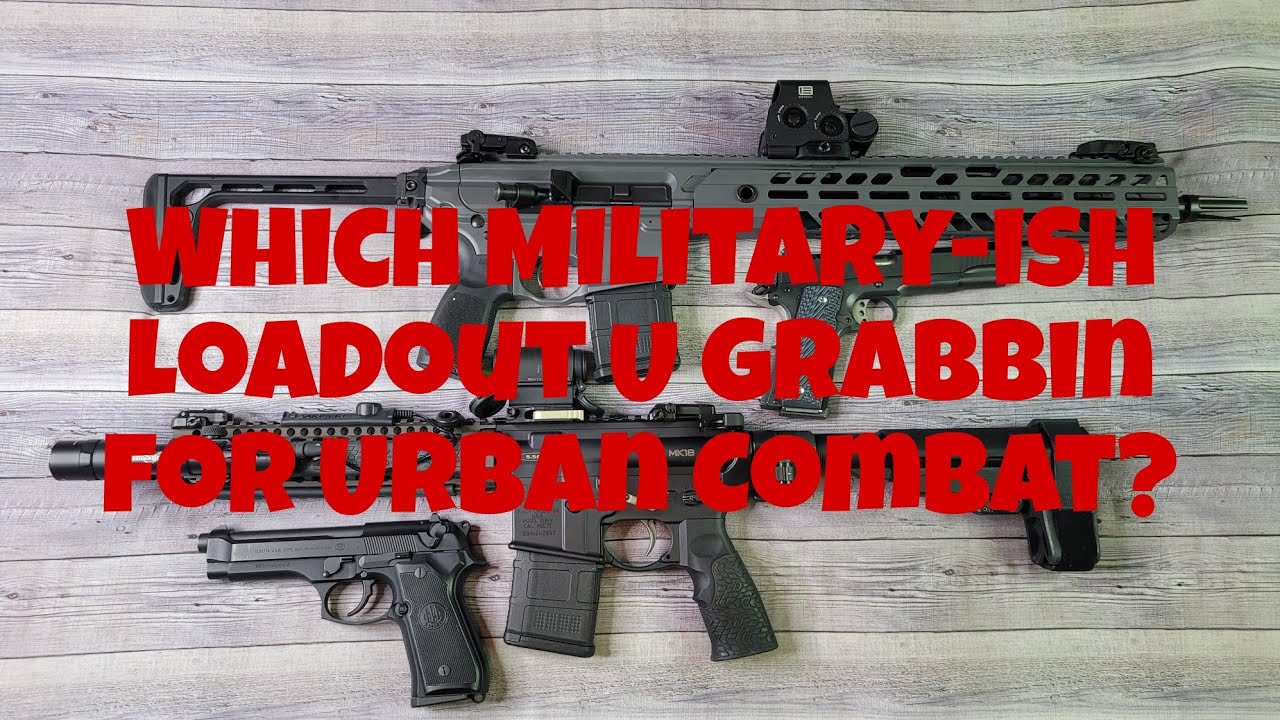 Beretta 92FS & Daniel Defense Mk18 vs 1911 & Sig MCX Virtus Which one ...