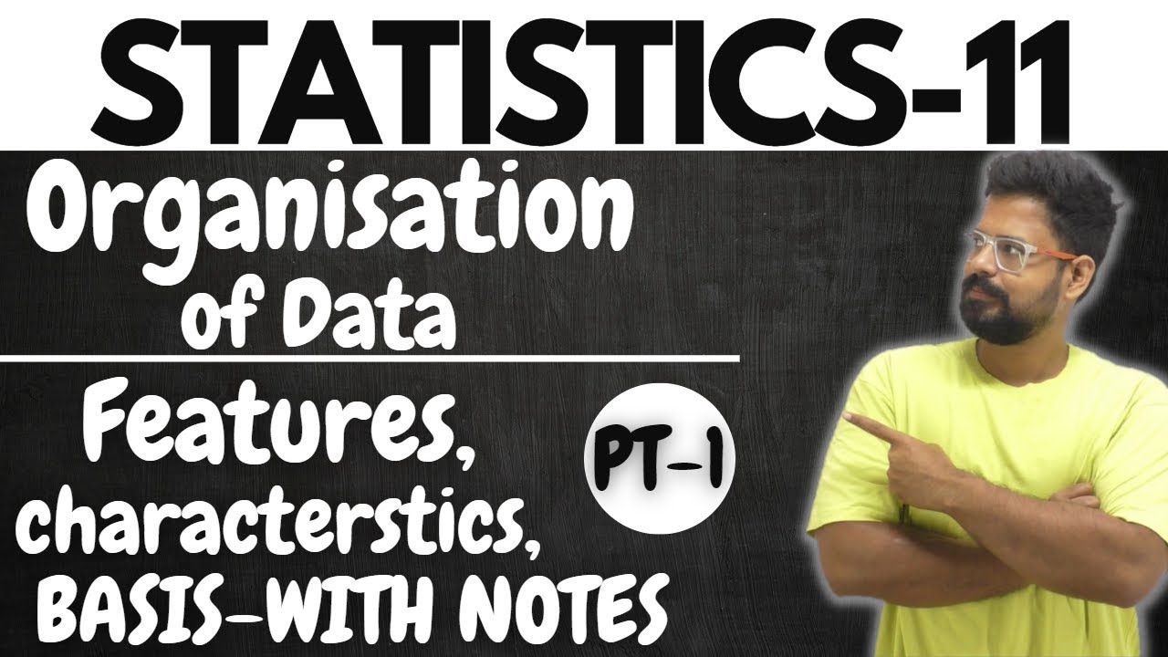 Organisation of data-{WITH-NOTES}Meaning ,Classification of data||PT-1 ...