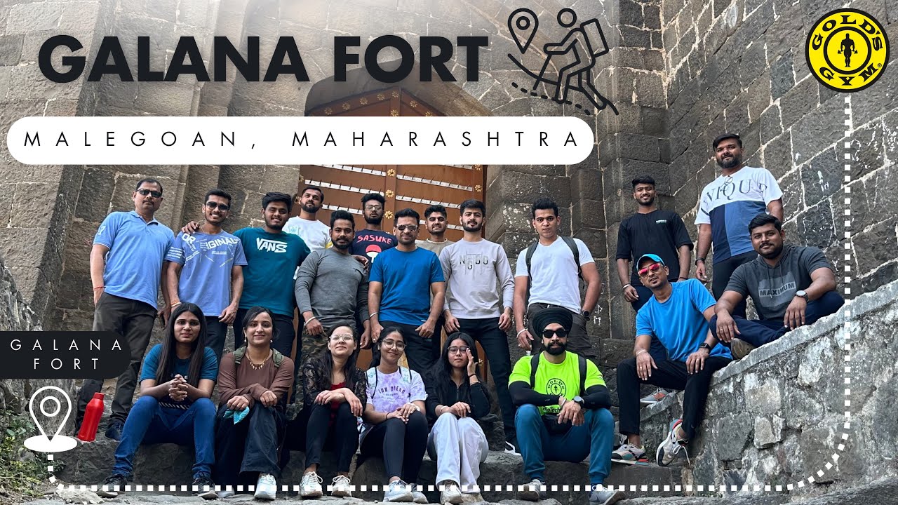 Galana Fort Trekking with Gold’s Gym Members | Trekking | Hills | Fort ...