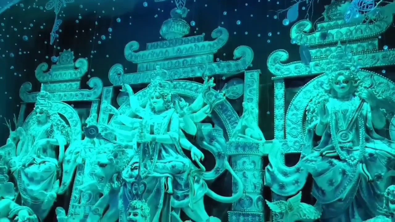 DURGA PUJA 2018 ISLAMPUR | Adarsha Sangha, Block Para & KMC Durga Puja ...