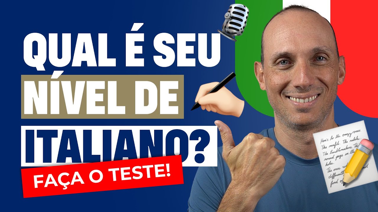 QUAL É O SEU NÍVEL DE ITALIANO? FAÇA O TESTE! I Vou Aprender Italiano ...