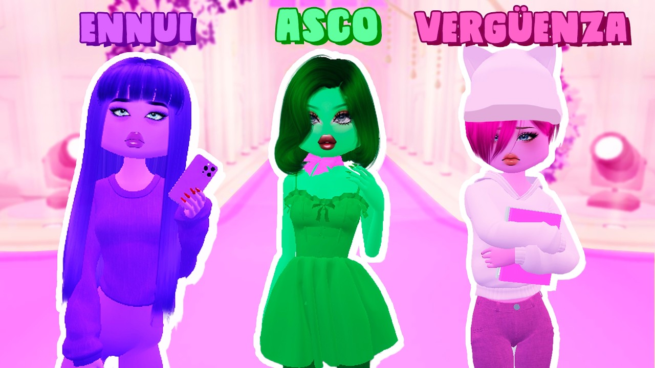 Nos CONVERTIMOS en MÁS PERSONAJES de INSTENSAMENTE 2 en Dress To ...