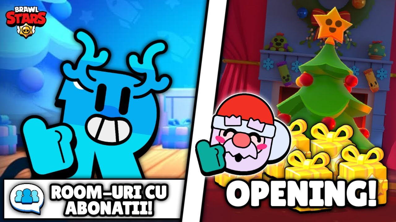 ROOM-URI CU ABONATII SI OPENING MEGA TREE! Brawl Stars - YouTube