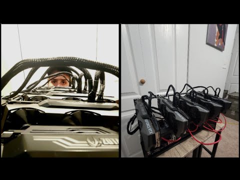 (5) RTX 3090 Mining Rig| Zotac OC Trinity GPU's| Mining Shed Project ...