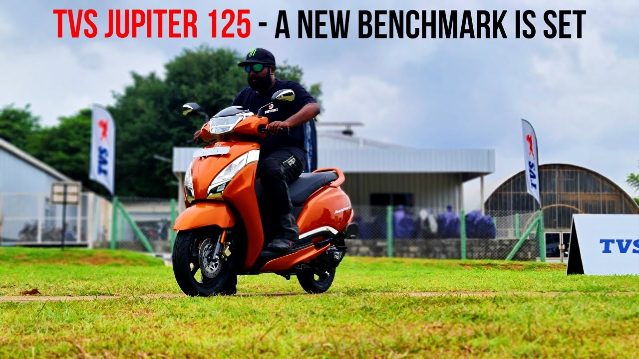 TVS Jupiter 125 First Ride Review | A New Benchmark is Set - YouTube