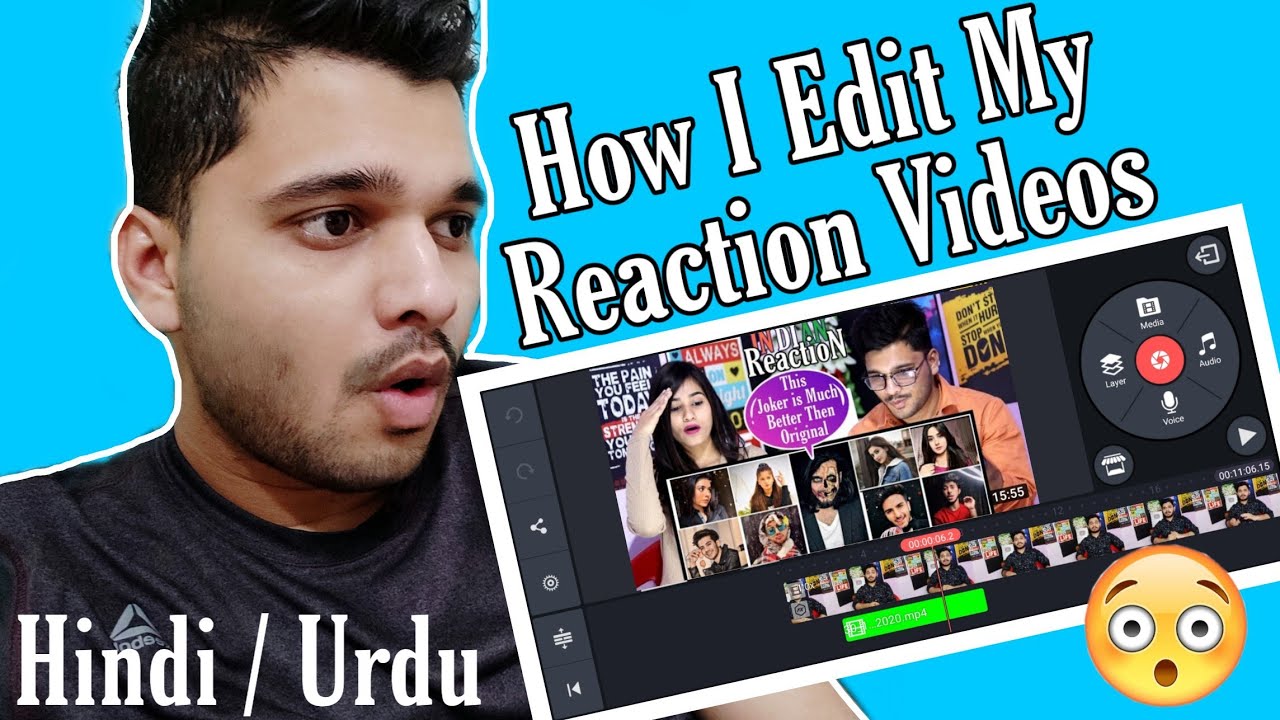 How To Create a Reaction Vidoe ( How i Edit My vidoes) - YouTube
