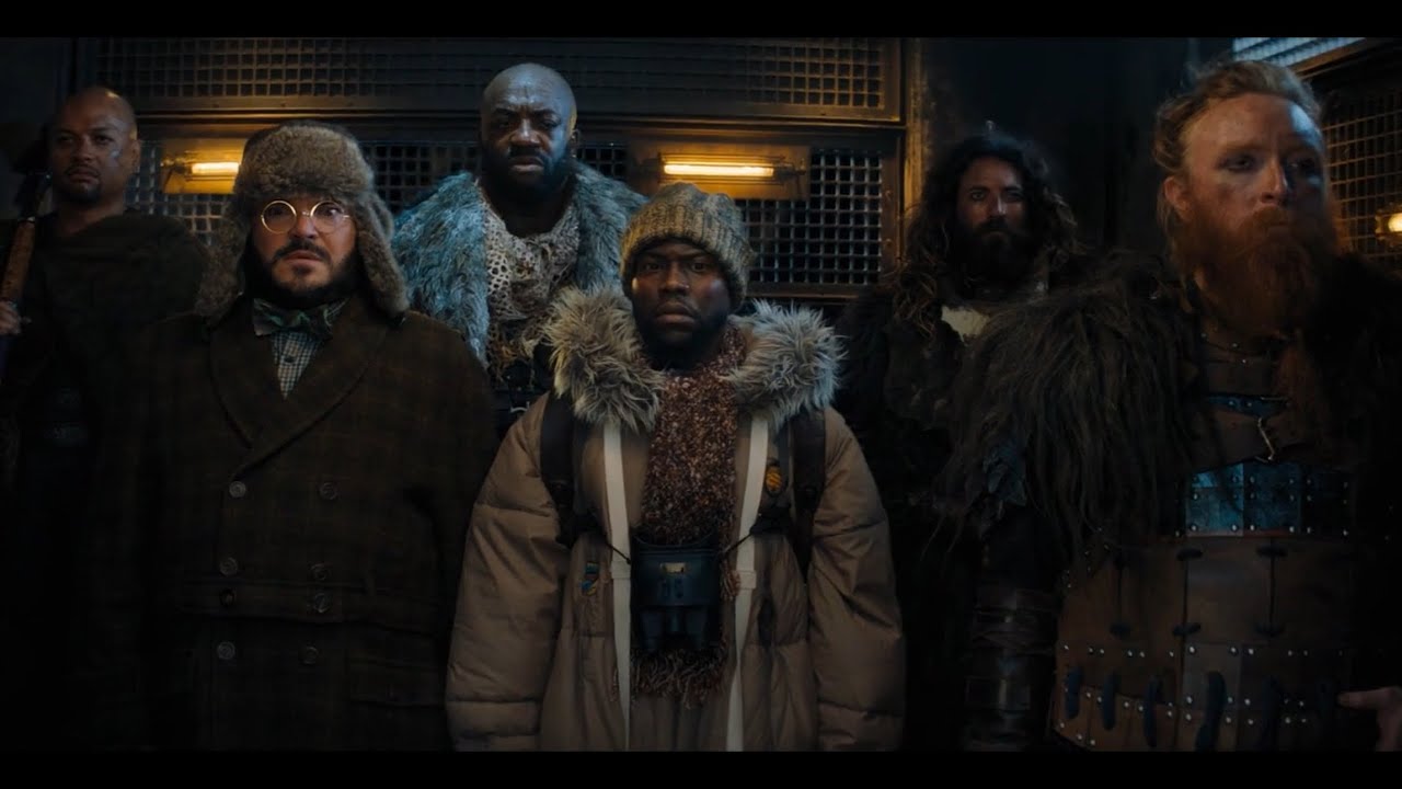 Jimanjy: The Next Level - Kevin hart sacrifice his balls Scene - YouTube