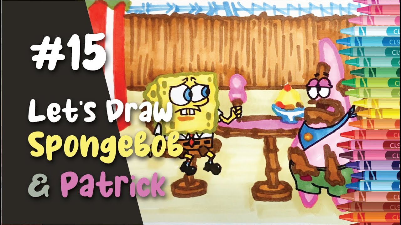 How to draw Spongebob and Patrick | Art tutorial for beginners ...