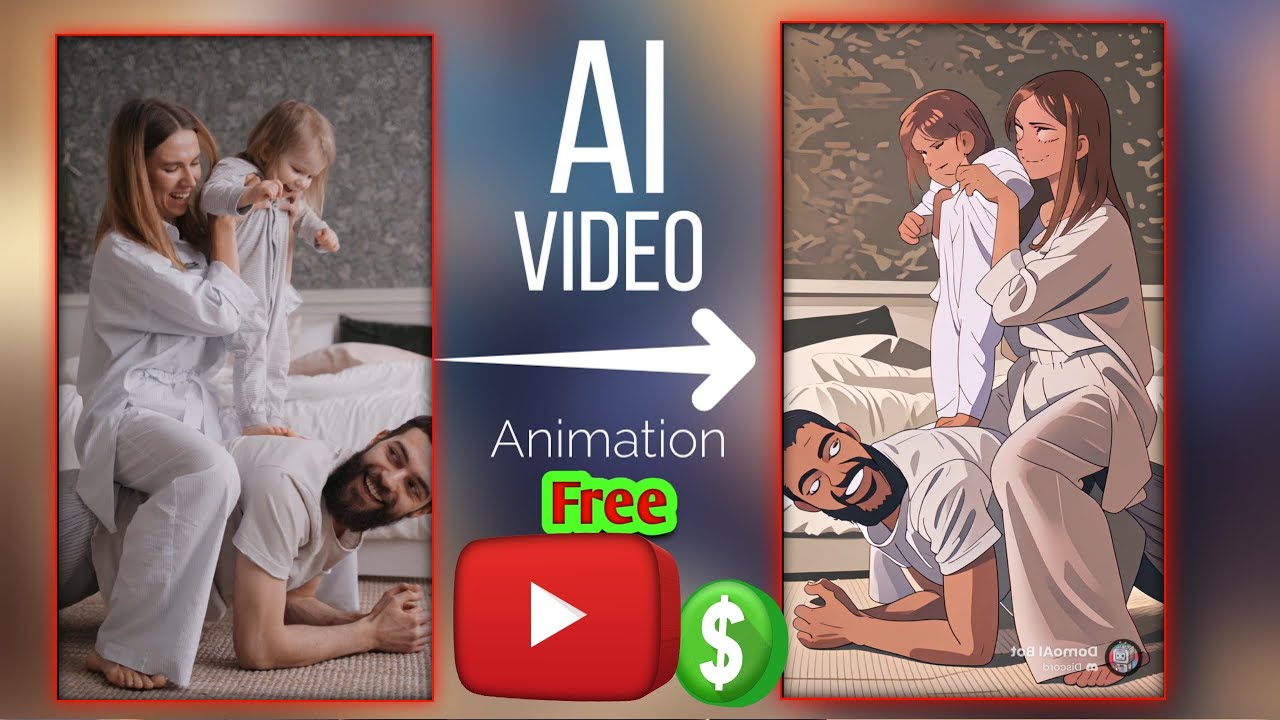 How to Turn any Video to an Ai Animation | domoai video tutorial ...