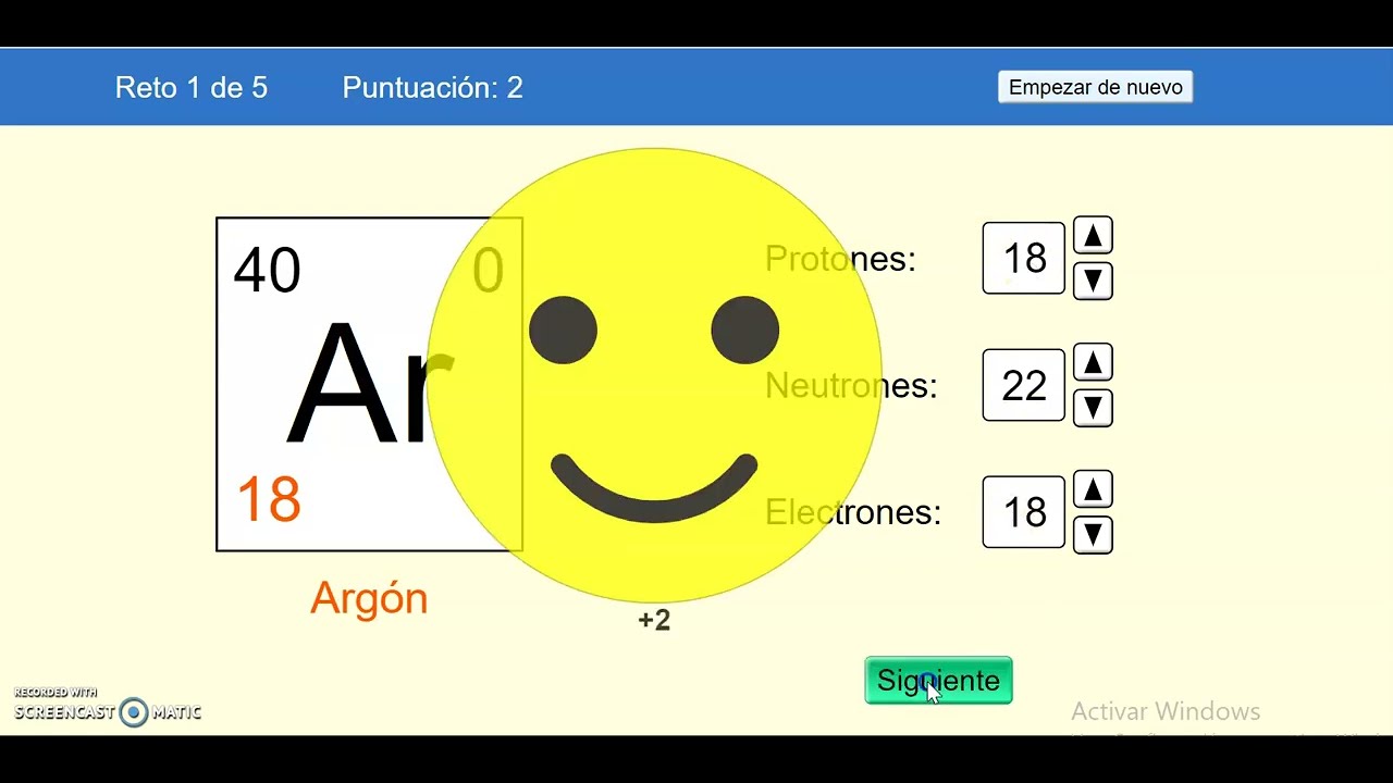 Tutorial Construye un átomo Simulador PhET - YouTube