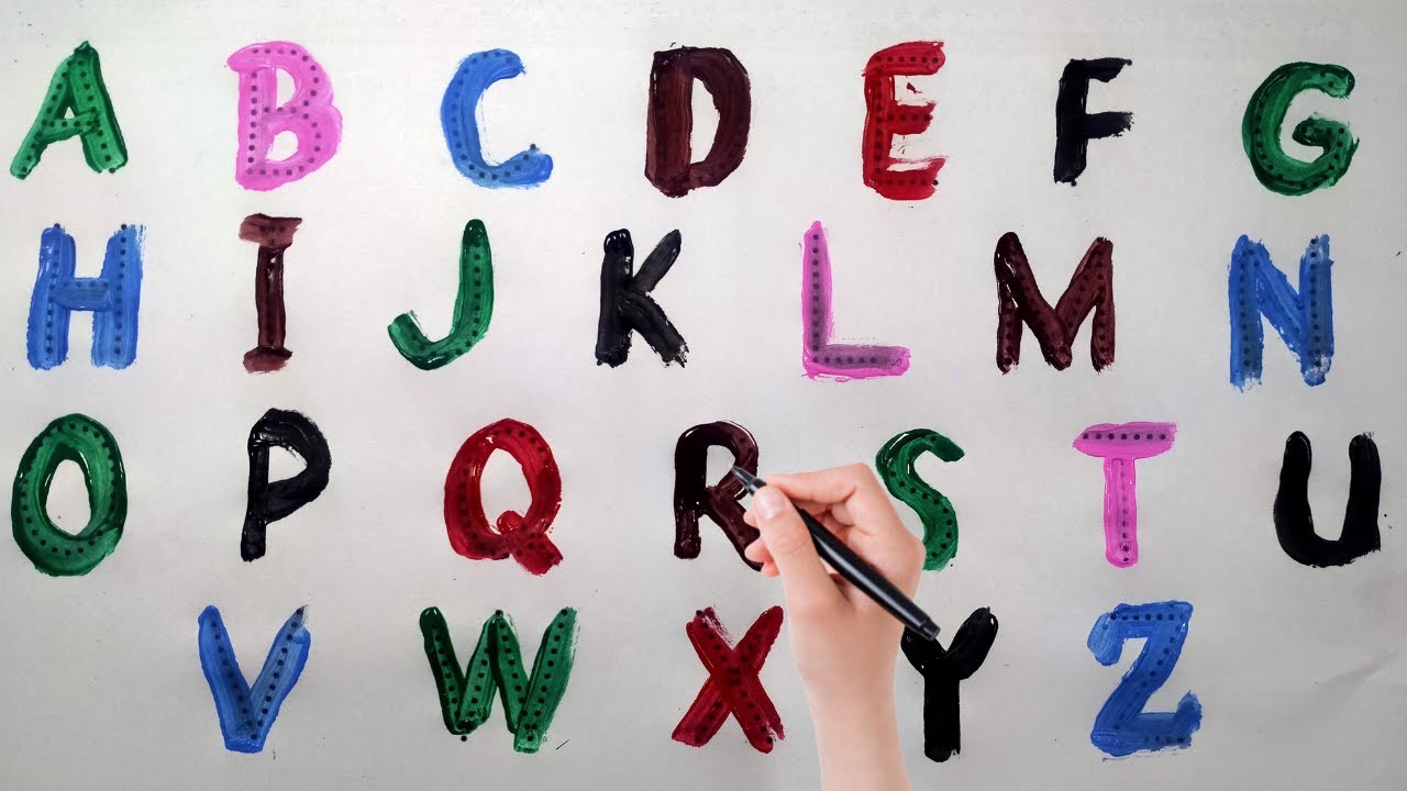 ABCD alphabet , 123 number tracing for toddlers and children , ABC Song ...