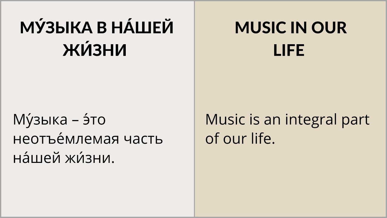 Learn Russian with Parallel Russian-English Texts // Pre-intermediate ...