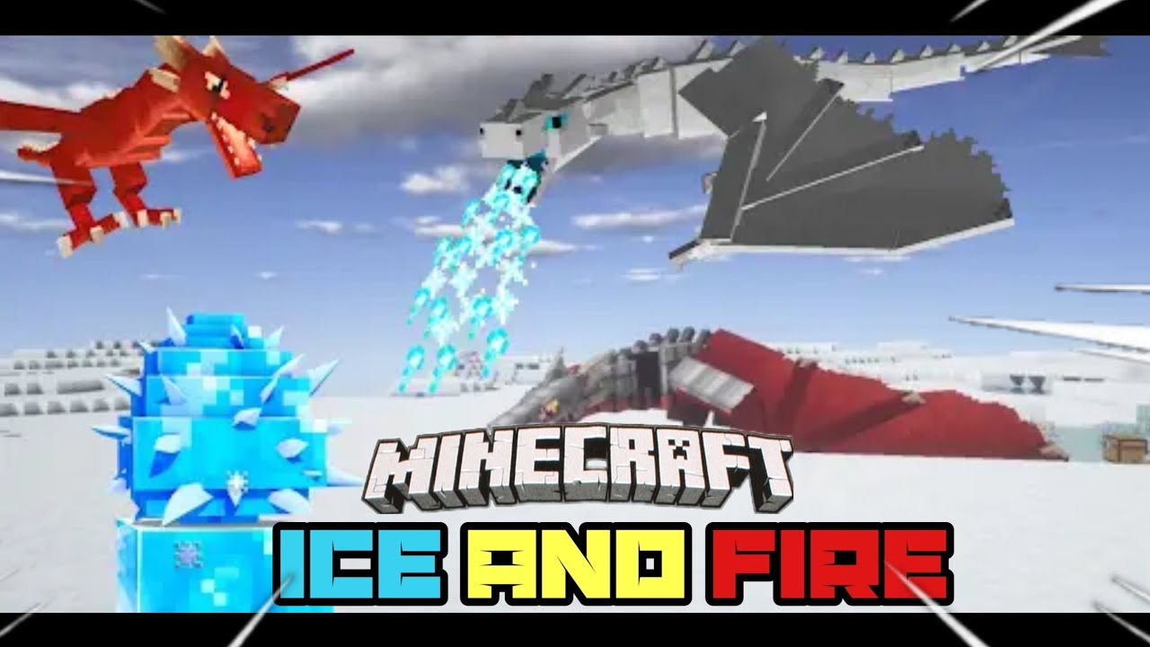 ADDON ICE AND FIRE NHẸ, SIÊU HAY CHO MINECRAFT PE 1.19 🔥🔥🔥🔥 - YouTube