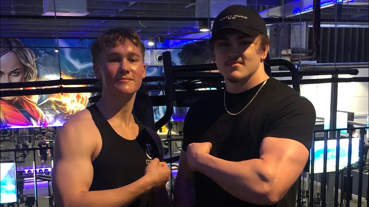 MEETING TREAYY + FAMOUS MODELS AT THE GYM - YouTube