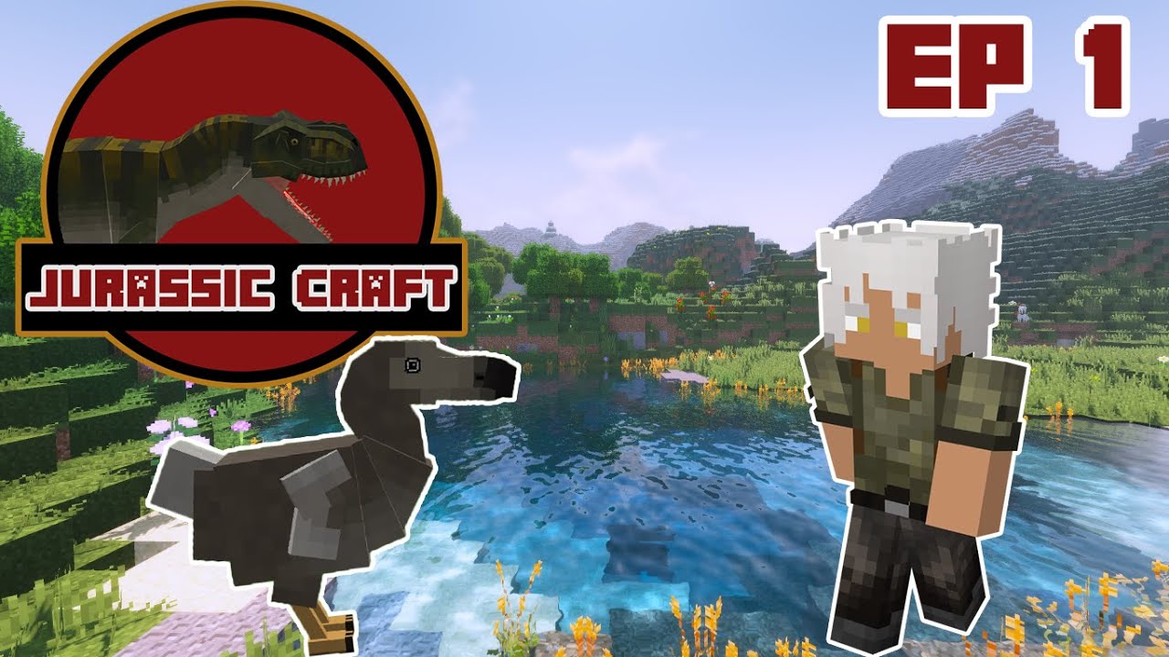 [FR] Jurassic Craft - Épisode 1 - "Dans le monde des Dinos !" - YouTube