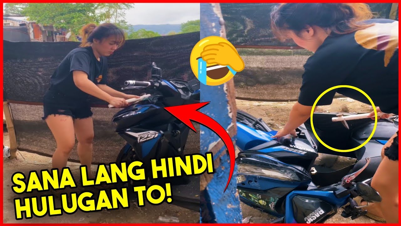 NAHULING MAY ANGKAS! KAYA YUNG MOTOR PINAGBABAKLAS😭PINOY FUNNY VIDEOS ...