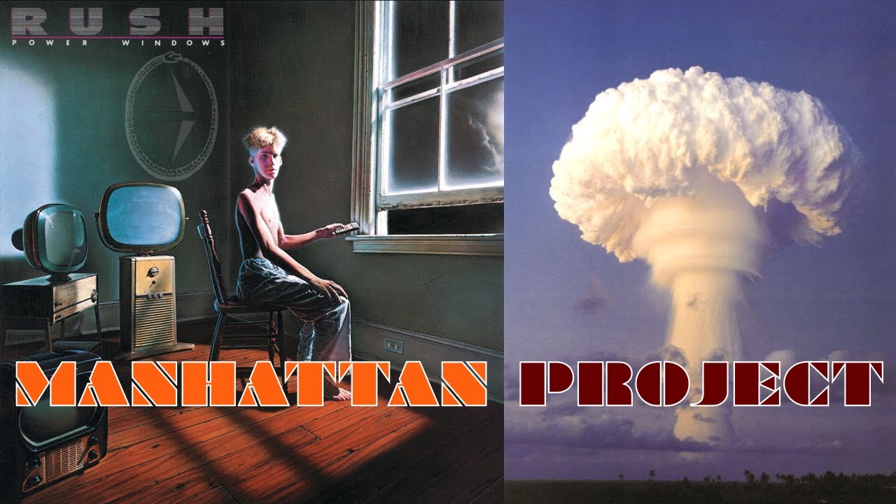 Manhattan Project - RUSH - Drum cover (With Lyrics) - YouTube