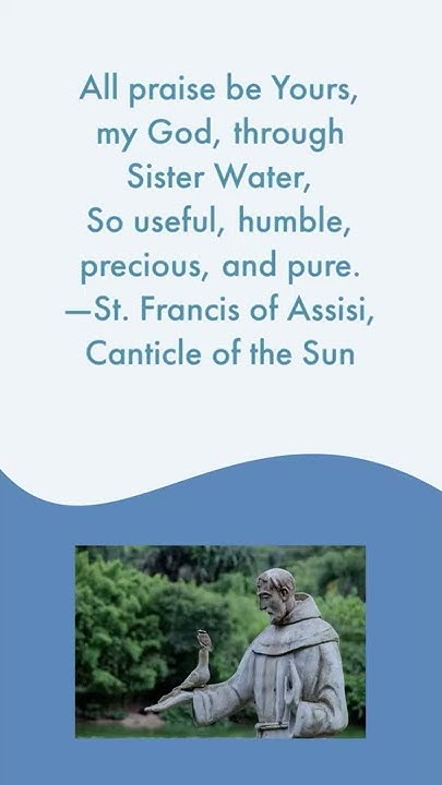 Prayer. Canticle of the Sun. St. Francis of Assisi. - YouTube