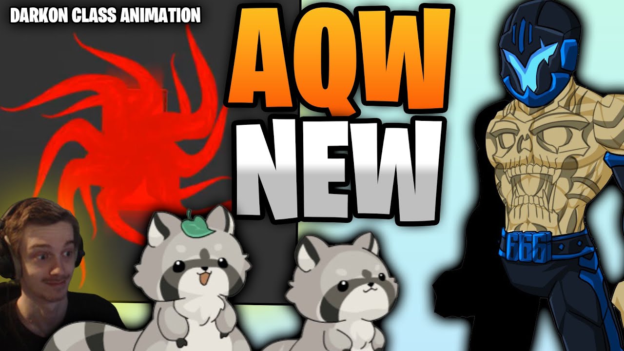 Darkon Class Animation! New Summer Gear AQW - YouTube