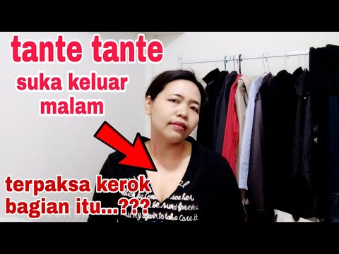 TANTE TANTE KEROKAN LEHER || GARA GARA KELUAR MALAM