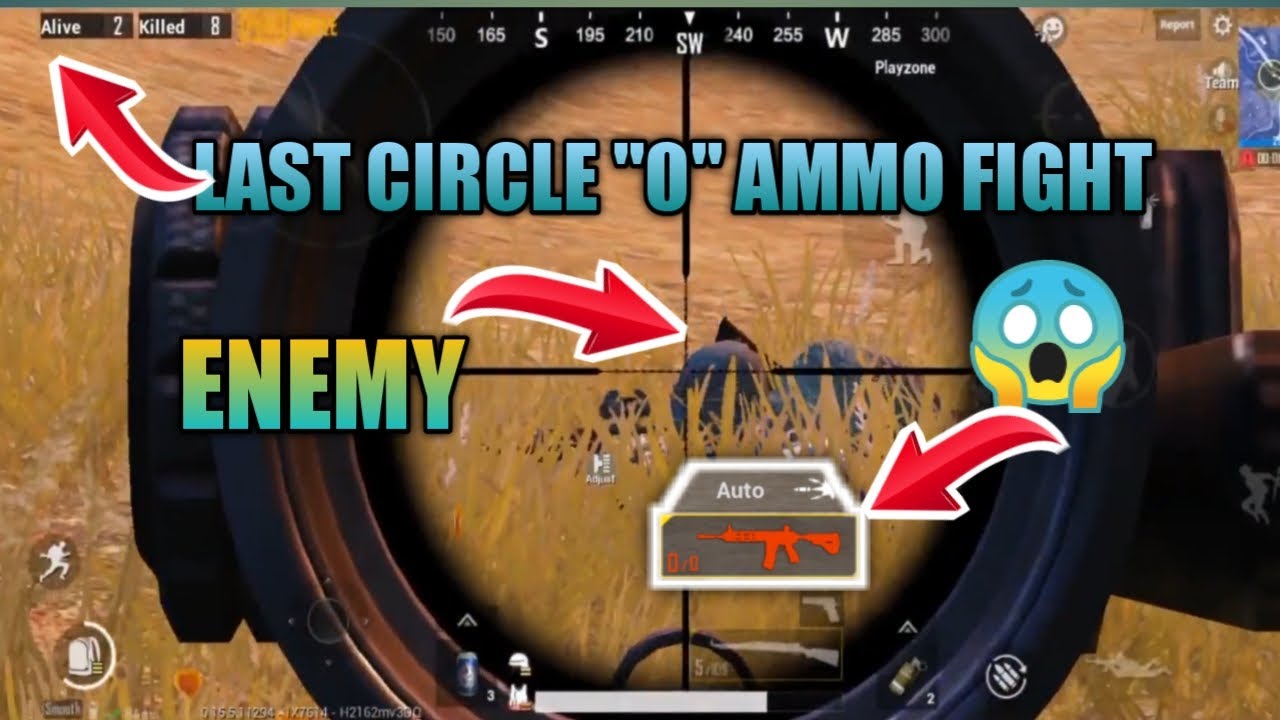 LAST CIRCLE | 0 | AMMO FIGHT 😱 - YouTube
