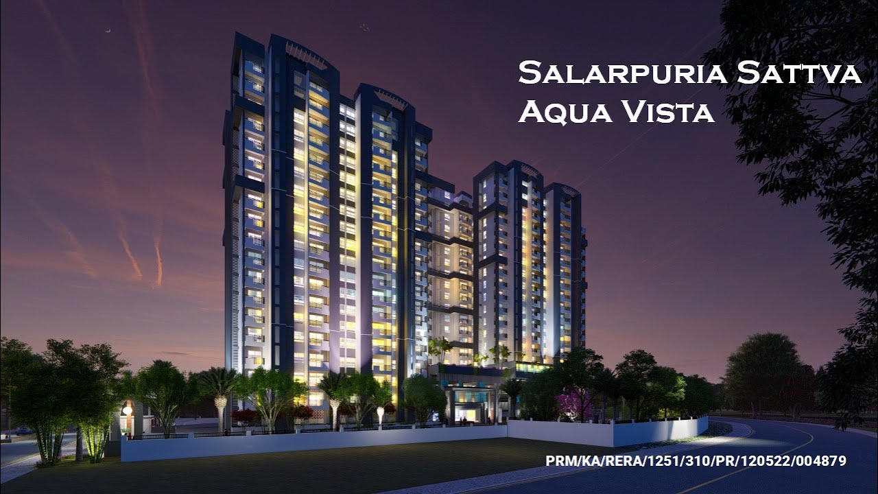 Salarpuria Sattva Aqua Vista Bannerghatta Main Road Bengaluru - Call ...