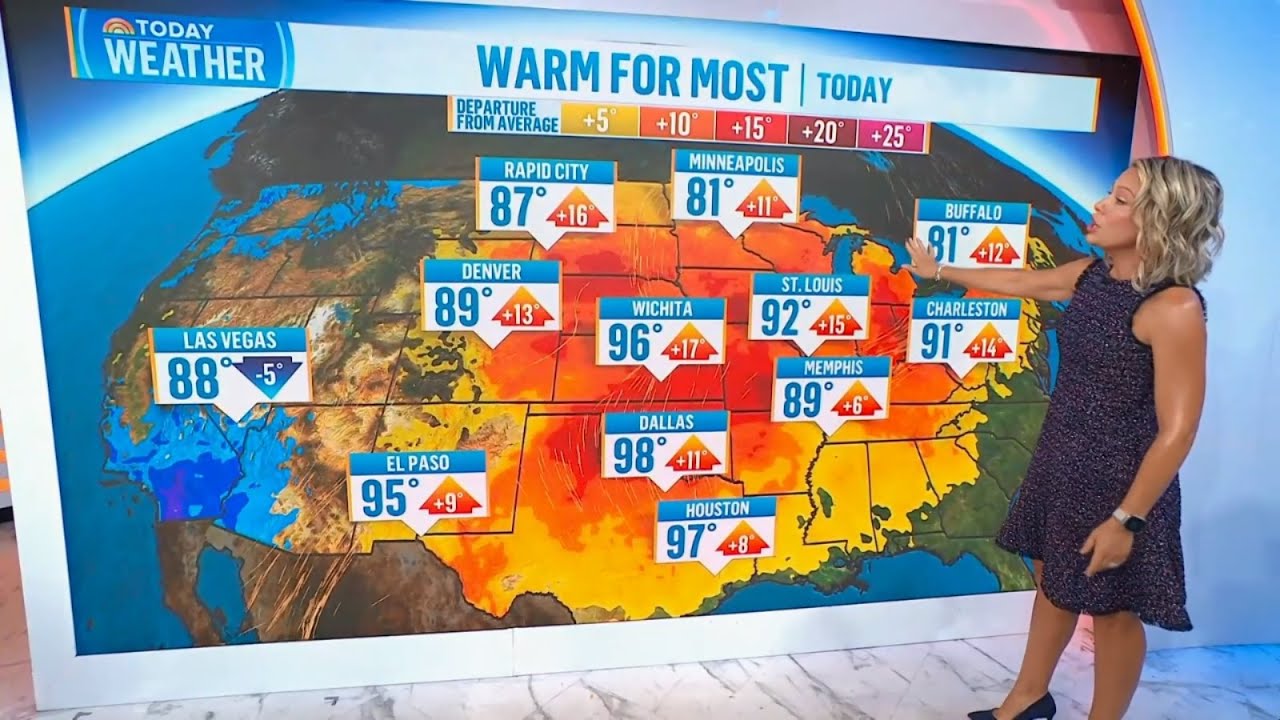 Dylan Dreyer with the Weather on TODAY show for September 20, 2024 ...