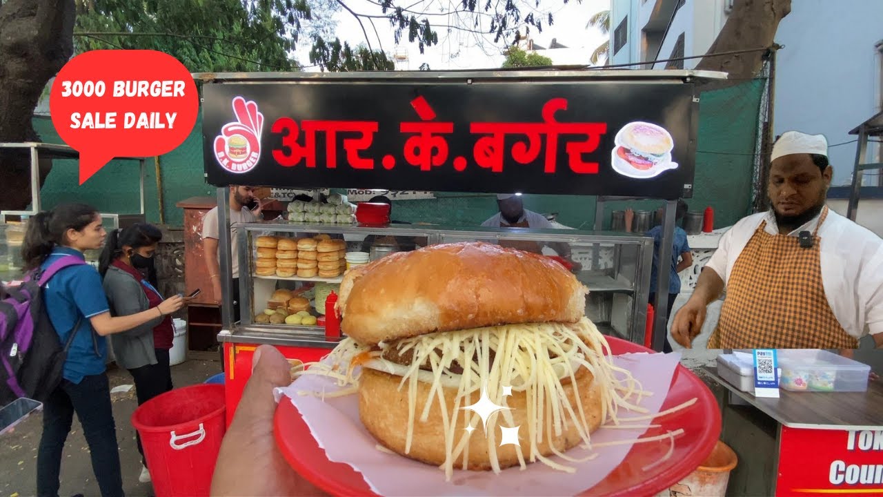Street style desi Burger | India’s Most Hyped Burger Place | Indian ...