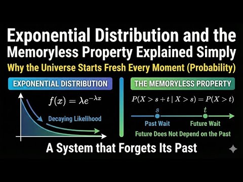 Exponential Distribution and the Memoryless Property Explained Simply ...