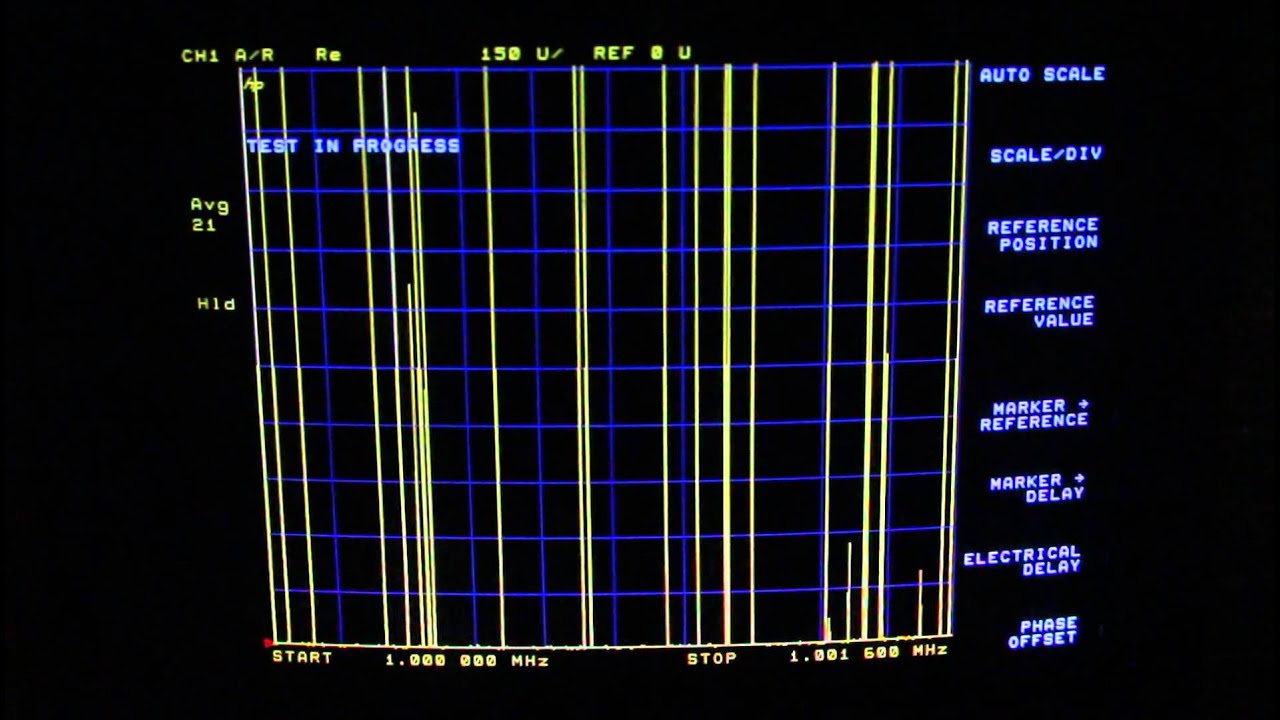 HP Agilent Hewlett Packard 8753C 300 kHz - 6 GHz Network Analyzer - YouTube