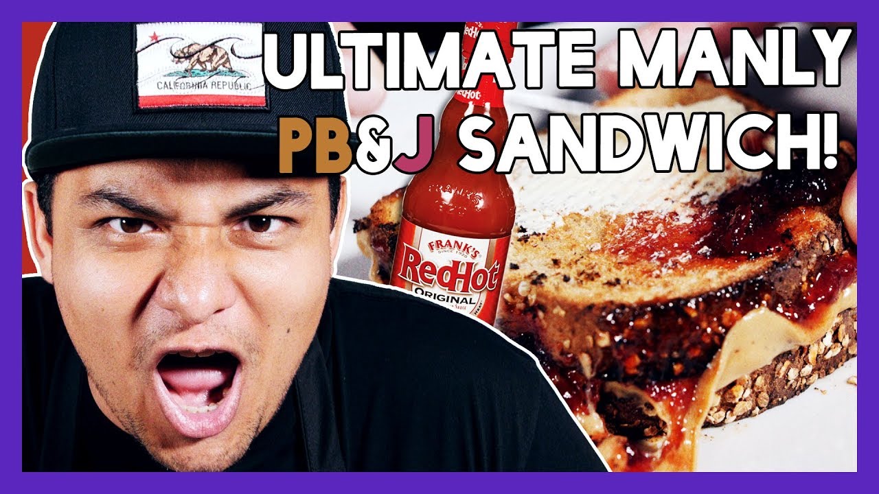 The Ultimate-Manliest Ultimate Manliest PB&J Sandwich Recipe! - YouTube