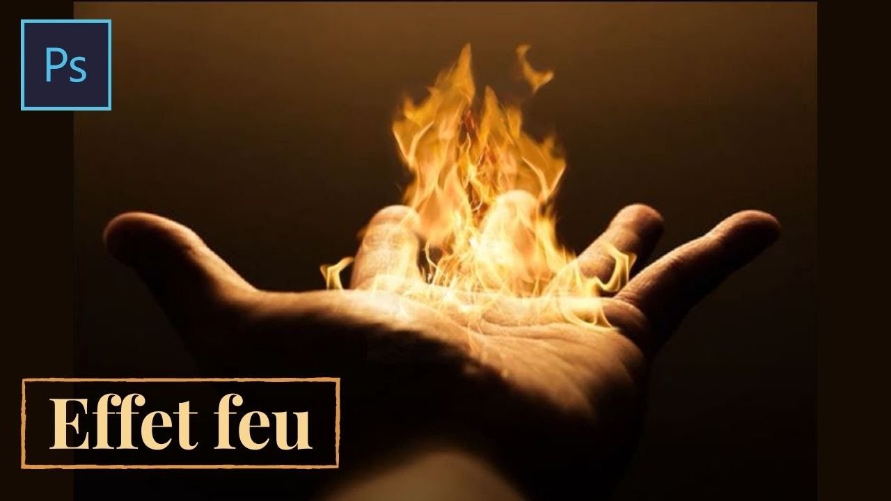 Photoshop flames effect : Comment créer du feu sur photoshop ! - YouTube