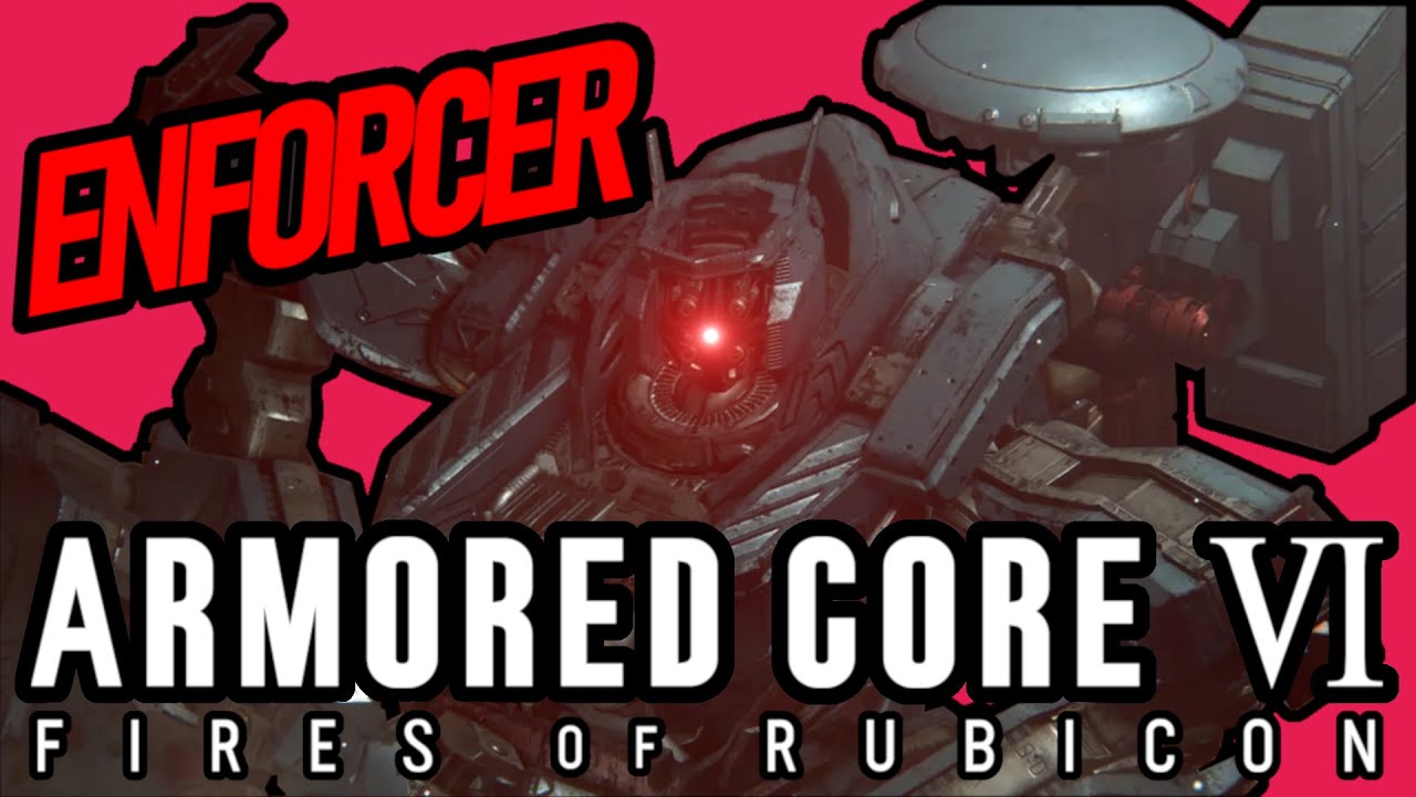 Taking Down The ENFORCER Boss In Armored Core 6 - YouTube