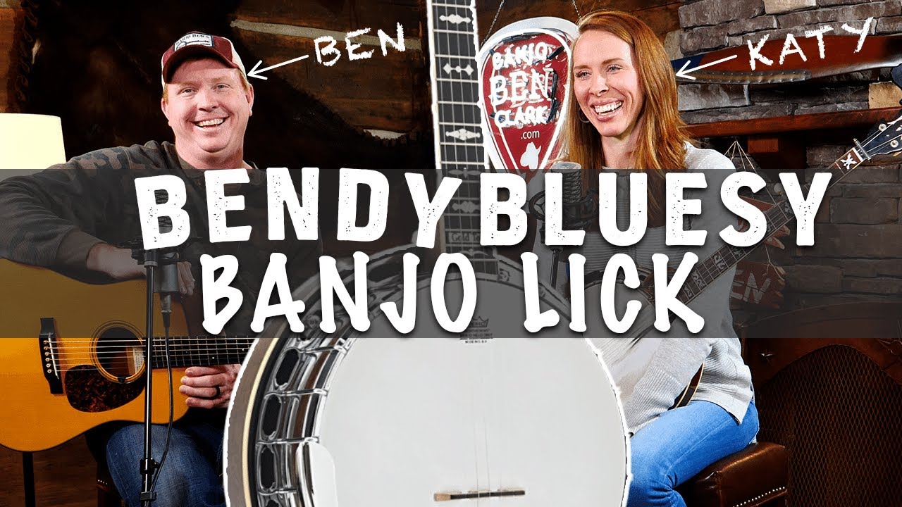 Katy Lou's Bendy Bluesy Banjo Lick! - YouTube