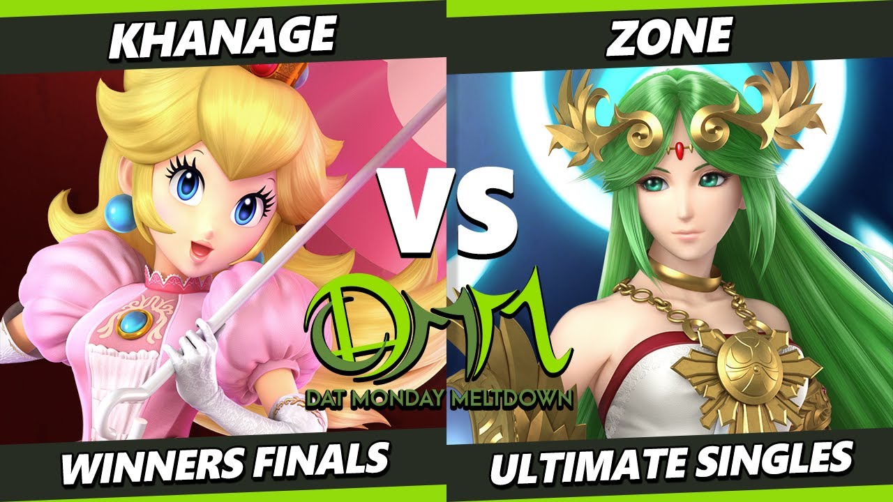 DAT MM 296 Winners Finals - Khanage (Peach) Vs. Zone (Palutena) Smash ...