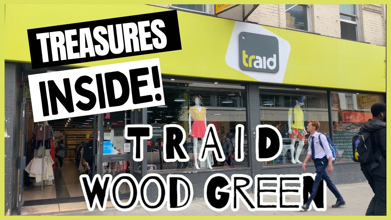 LONDON | TRAID WOod Green Store Tour | For the Love of Thrifting - YouTube
