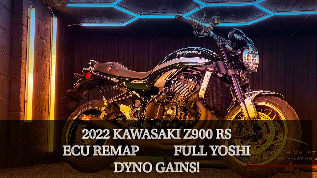 KAWASAKI Z900RS Full YOSHI SYSTEM. ECU REMAP AND DYNO TUNE 😎 - YouTube
