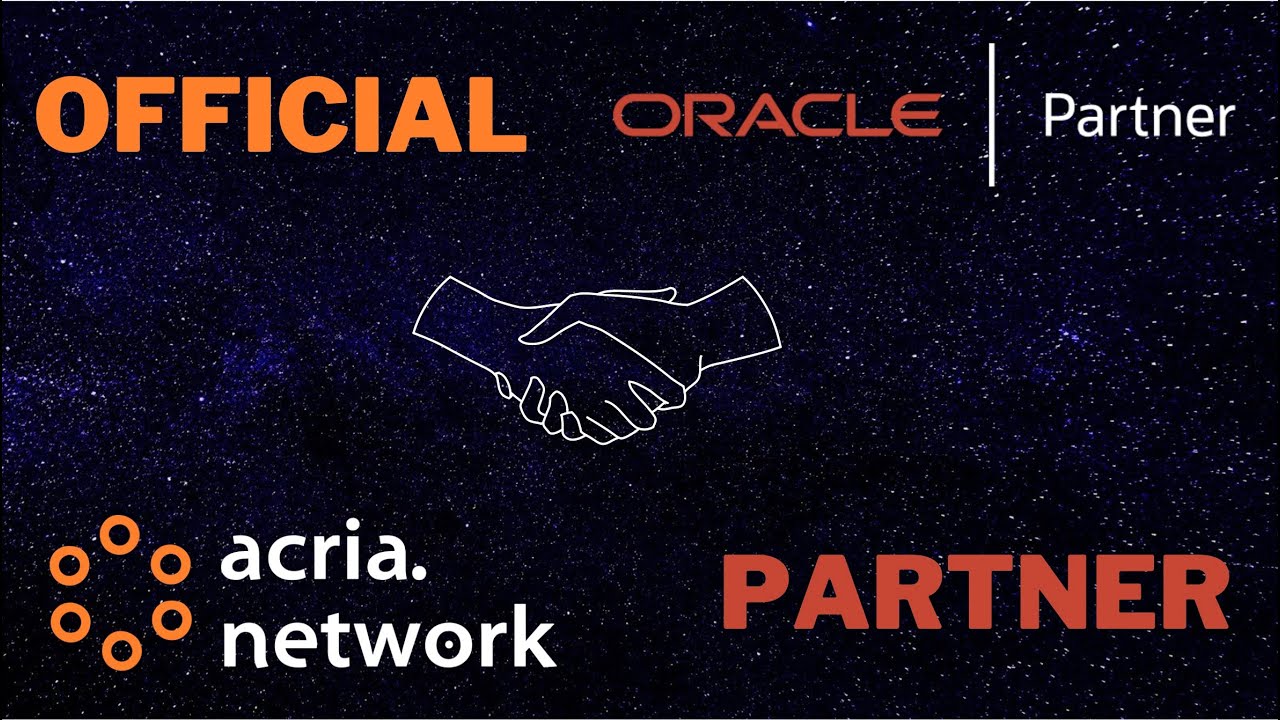 Major News Announcement: Official Oracle Partnership - YouTube