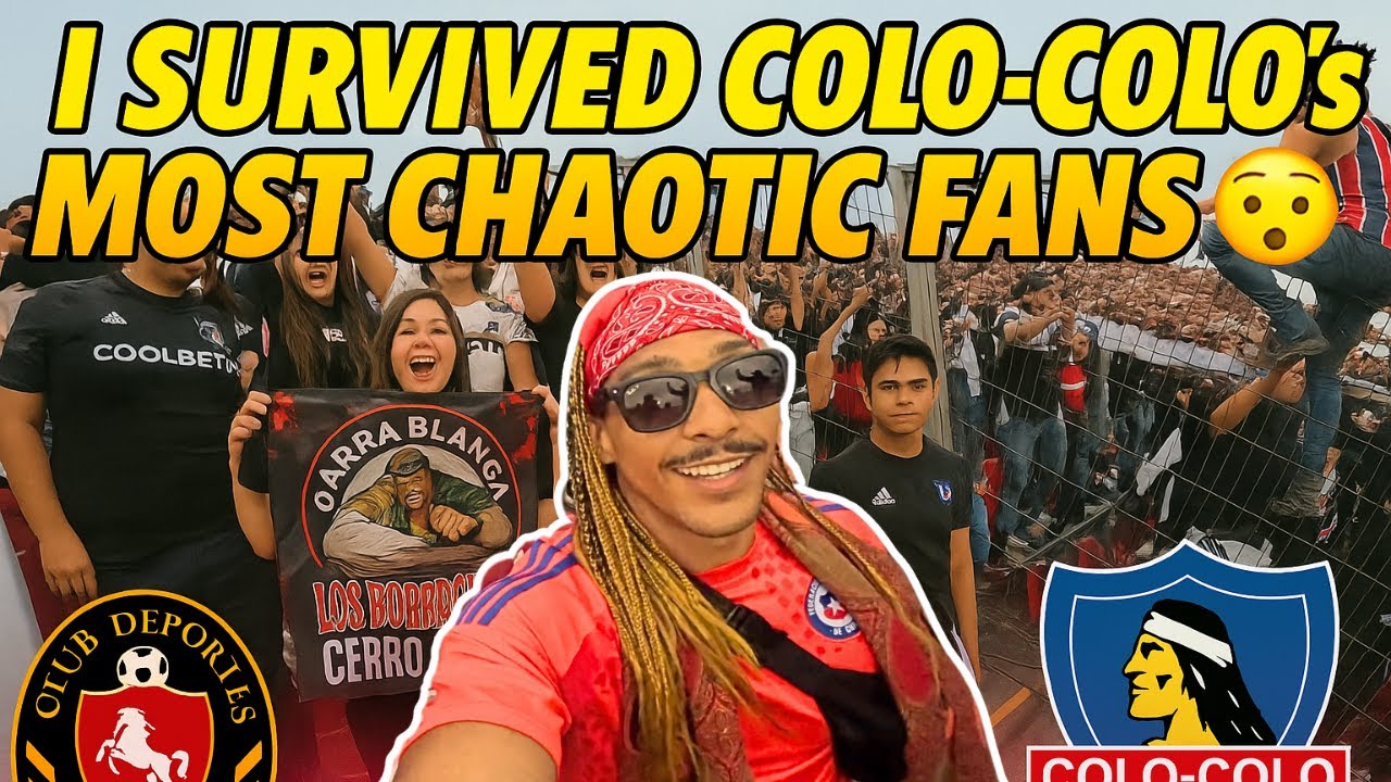 The COLO-COLO Experience: Most Chaotic Fans in Chile (vs Limache 2025 ...