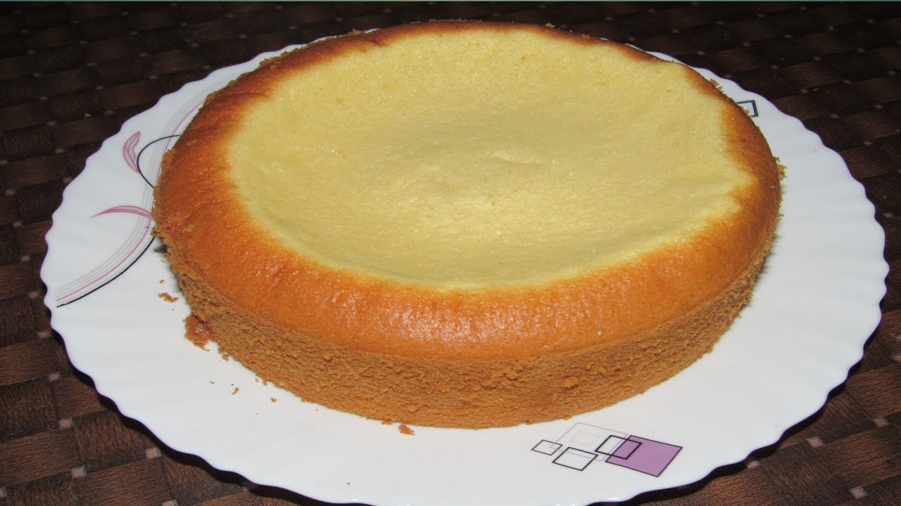 2 POUND BIRTHDAY VANILLA SPONGE CAKE / WITHOUT OVEN SPONGE CAKE / OTTRI ...