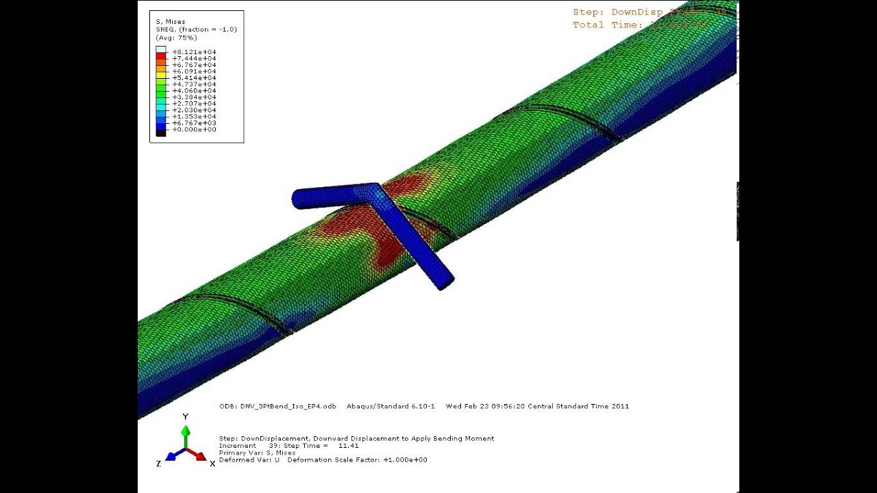 Three-point Bending Test of Spiral Welded Pipe - YouTube