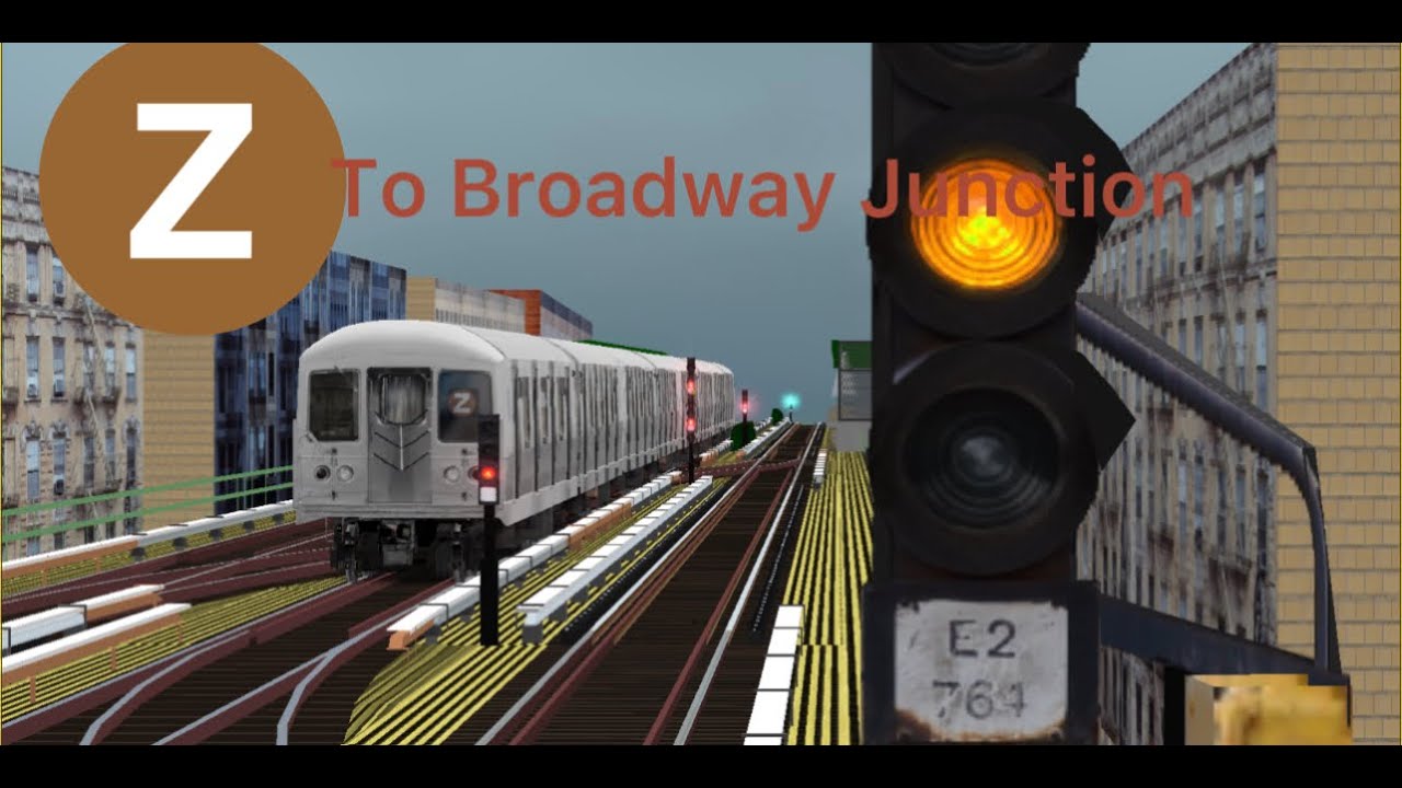 Openbve: (Z) Train from Prospect Park - Broadway junction via Bowery ...