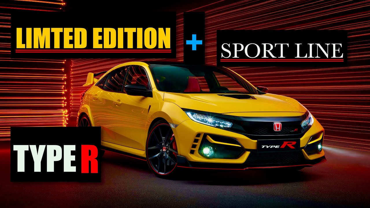 2020 Honda Civic Type R Limited Edition and Sport Line Revealed ...