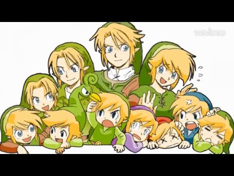 The Legend Of Zelda - The Many Screams Of Link. - YouTube