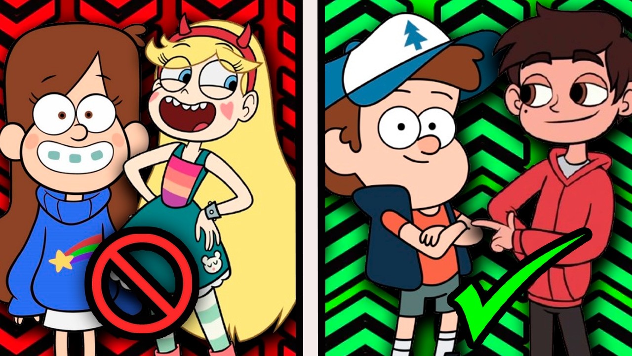 TODOS ODIAN a MABEL Y STAR pero AMAN a Dipper y Marco - YouTube